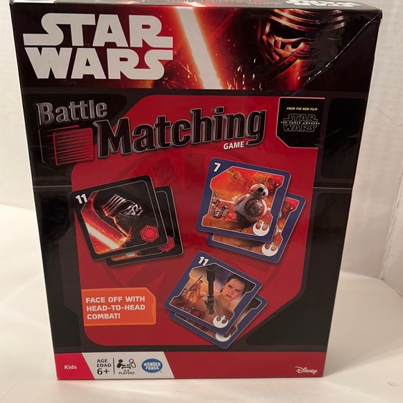 Disney | Toys | Star Wars Battle Matching Game Ages 6 | Poshmark
